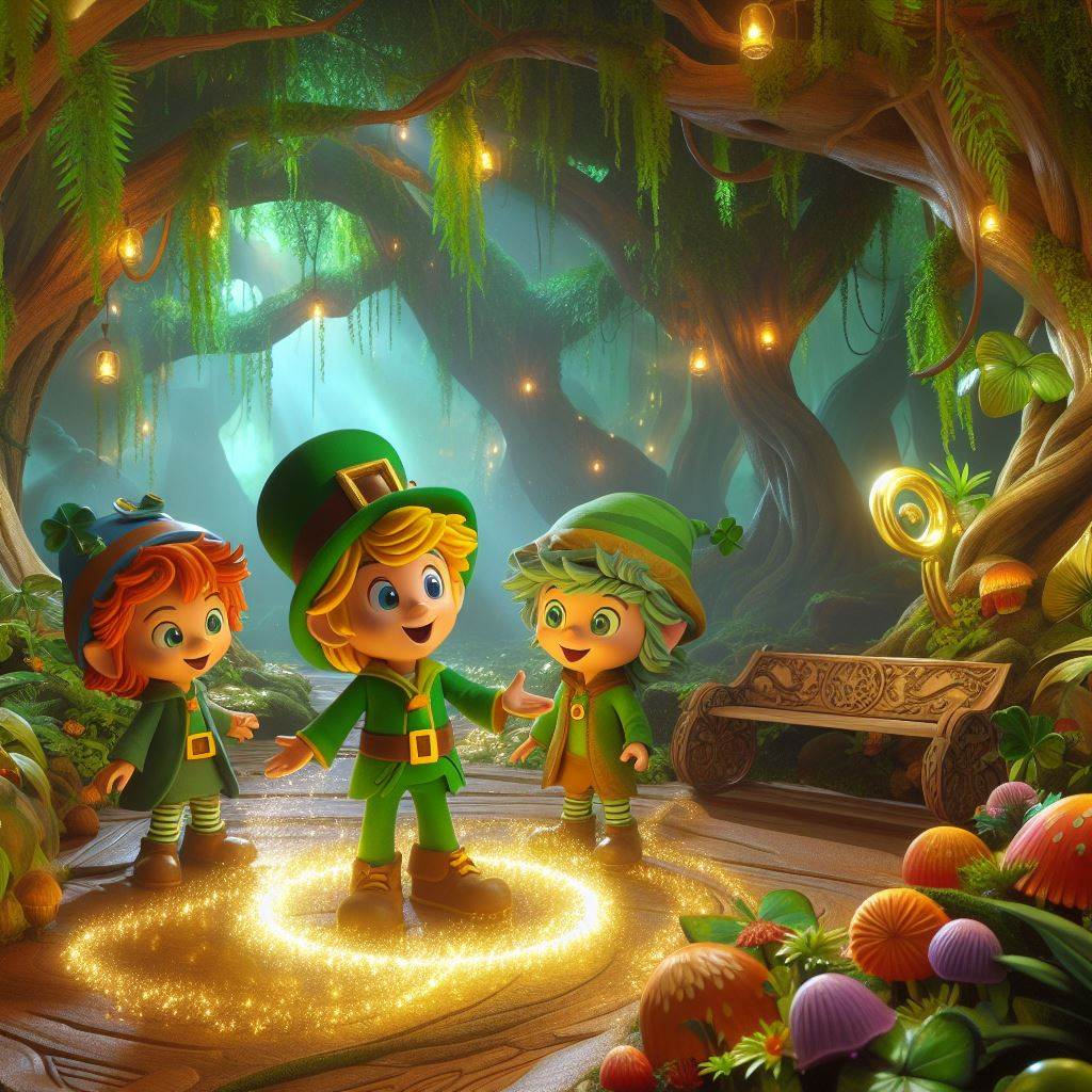 Explorez les secrets magiques de la forêt enchantée avec Timmy le lutin ...